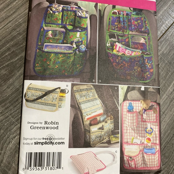 Simplicity | Office | Simplicity Car Organizer Sewing Pattern | Poshmark